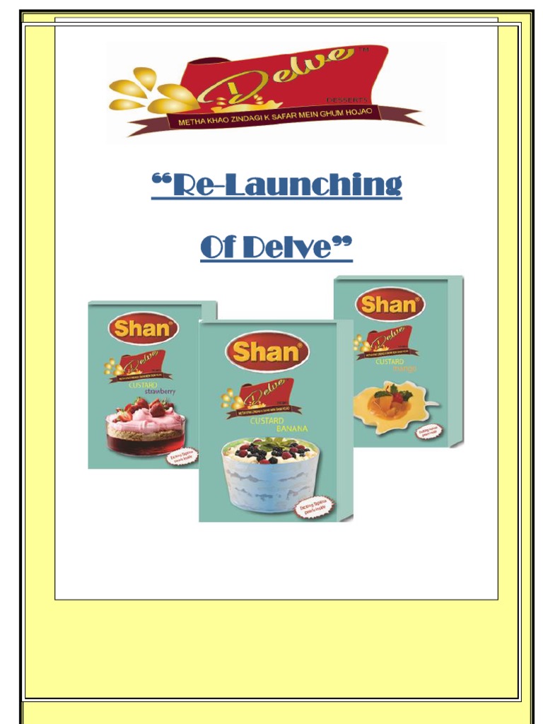 Shan Foods | PDF | Desserts | Brand