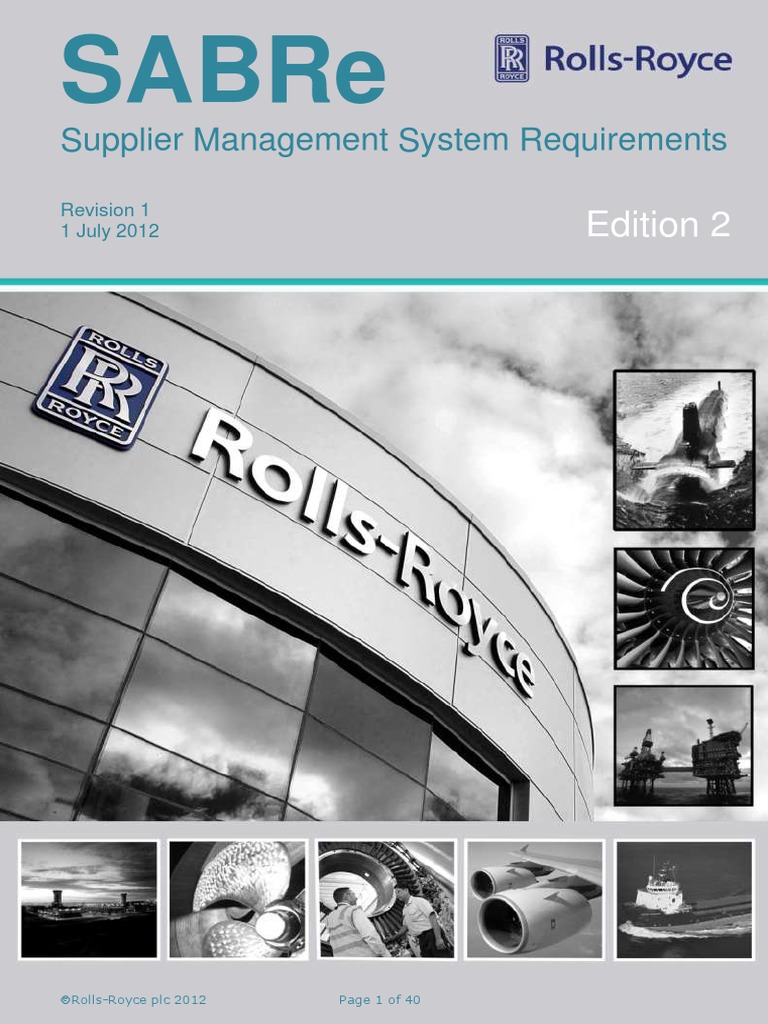 SABRE Edition 2 | PDF | Iso 9000 | Risk Management