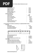 Circular Steel Tank Design Calculation | PDF | Pressure | Soft Matter