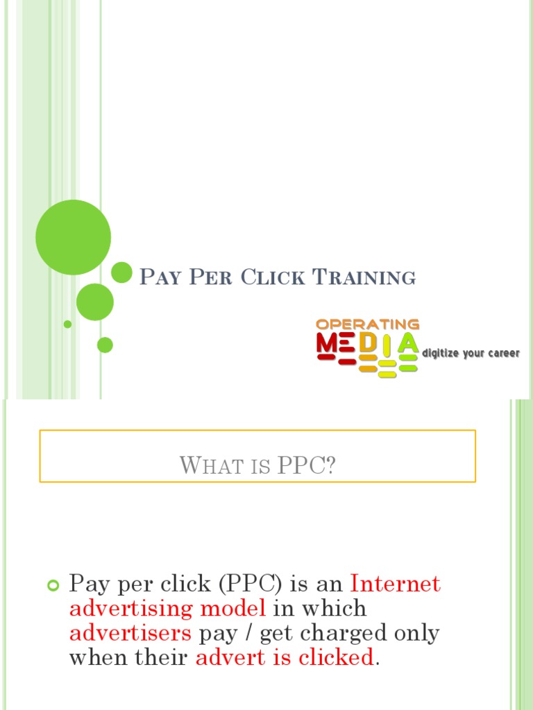 Pay Per Click Training: A Comprehensive Guide to Google AdWords ...