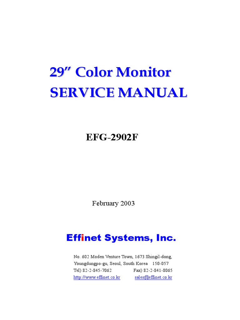 Effinet Service Manual1 | PDF | Soldering | Vacuum Tube