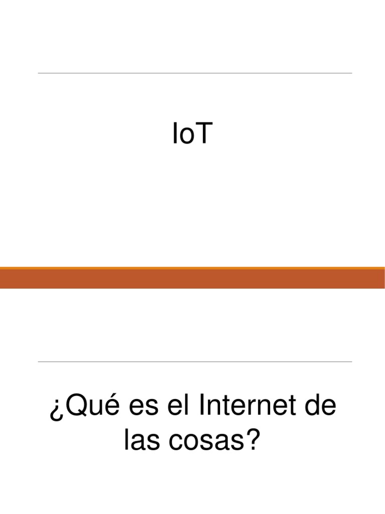 Historia y Significado del IoT | PDF