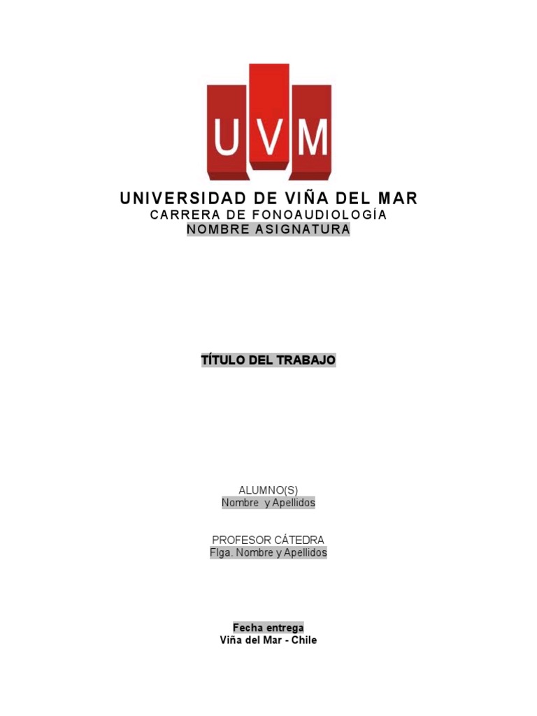 Portada para Trabajos Uvm | PDF