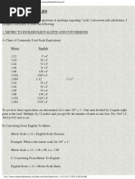 Architectural Drawing Scale Chart | PDF | Teaching Mathematics | Nature