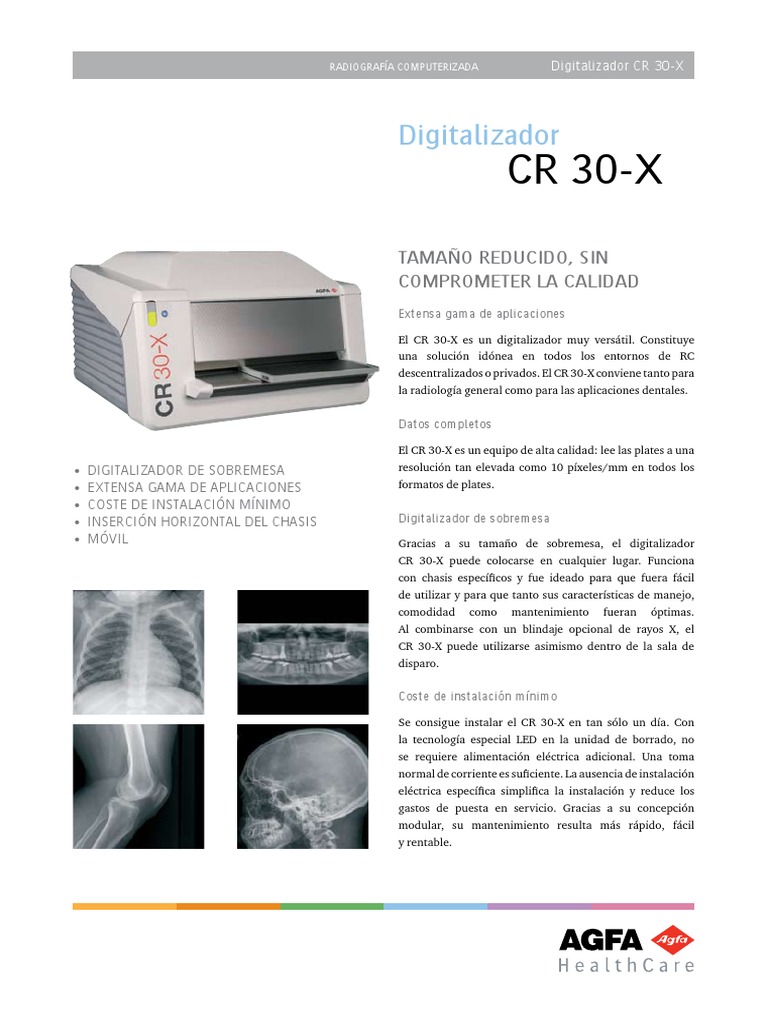 CR 30 X Agfa1 PDF | PDF | Píxel | Monitor de computadora