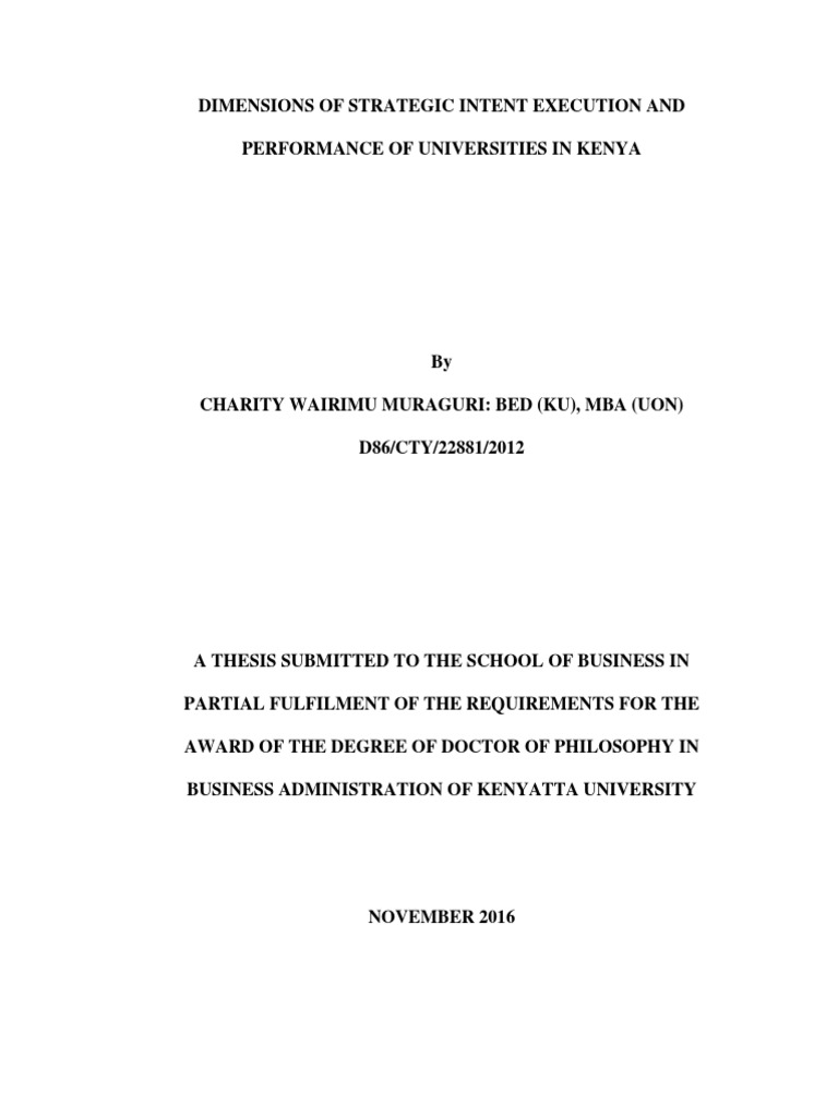 Dimensions of Strategic Intent PDF | PDF | Strategic Management | Data ...