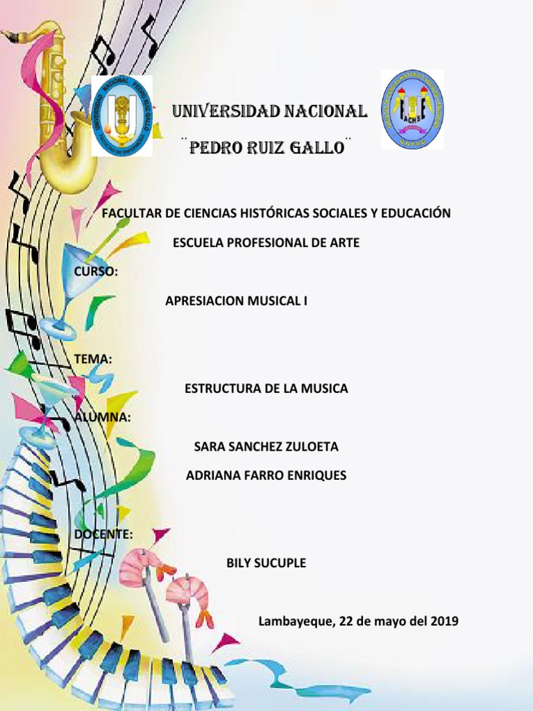 Estructura de La Musica | PDF | Formas musicales | Teoría musical