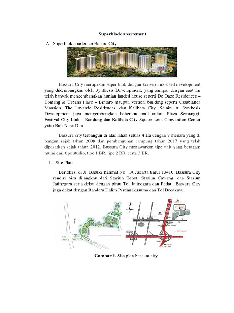 Superblock Apartemen | PDF | Seni