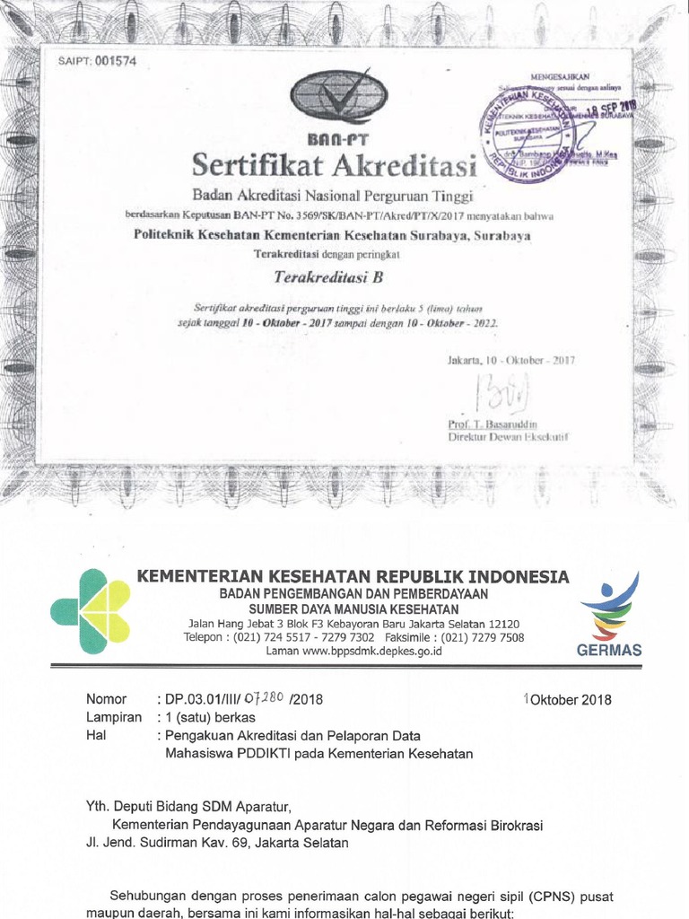 Akreditasi PT Dan Prodi PDF | PDF