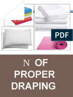 Massage Draping Techniques Explained | PDF