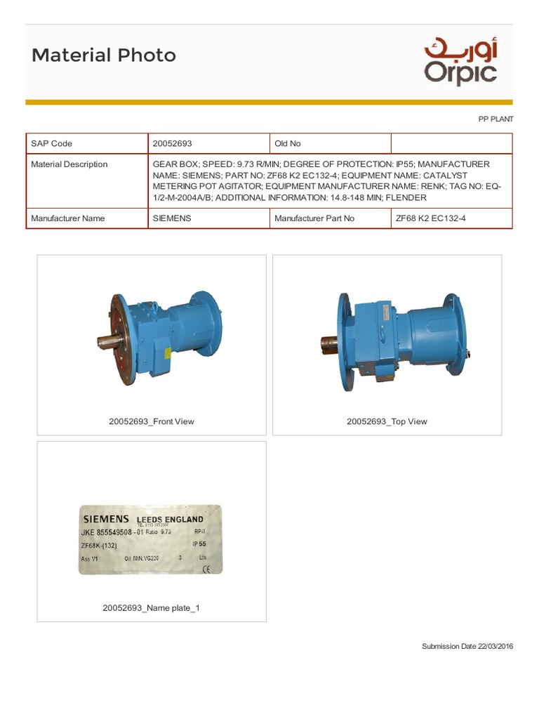 Renk Gearbox PDF | PDF