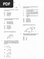 TECHNICAL-DRAWING Paper 2 and 3 | PDF | Ellipse | Framing (Construction)