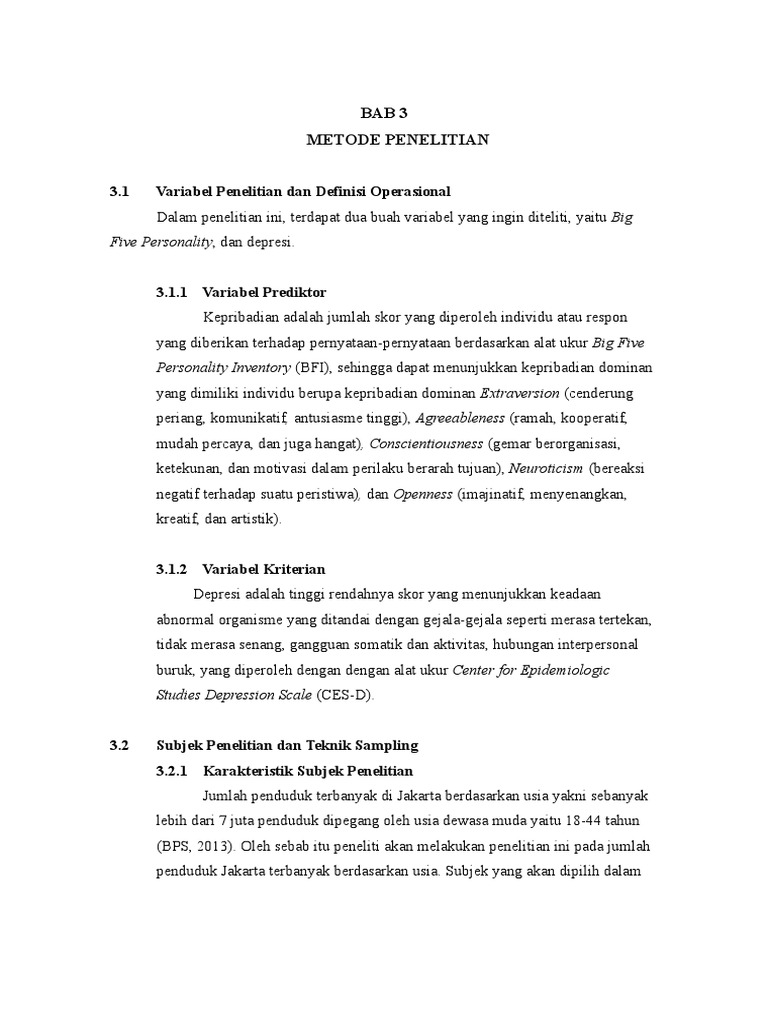 Metode Big Five | PDF