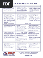 SA Healthcare Cleaning Standards 2021 | PDF | Hand Washing | Infection