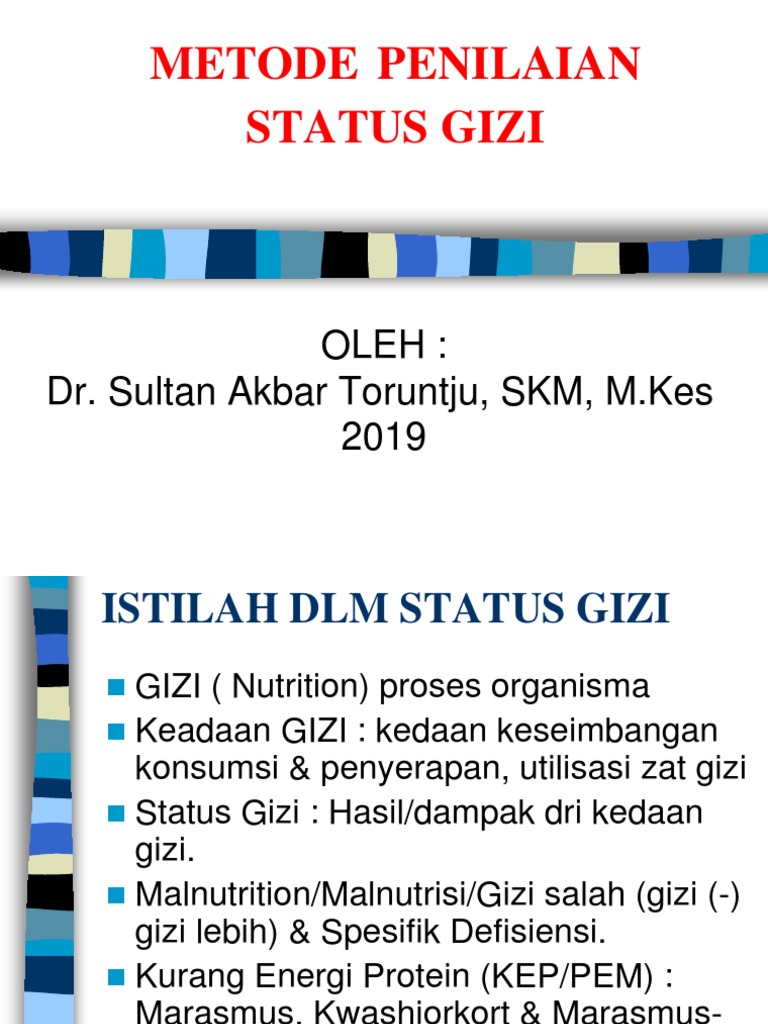 2.metode Penilaian Status Gizi-1 | PDF