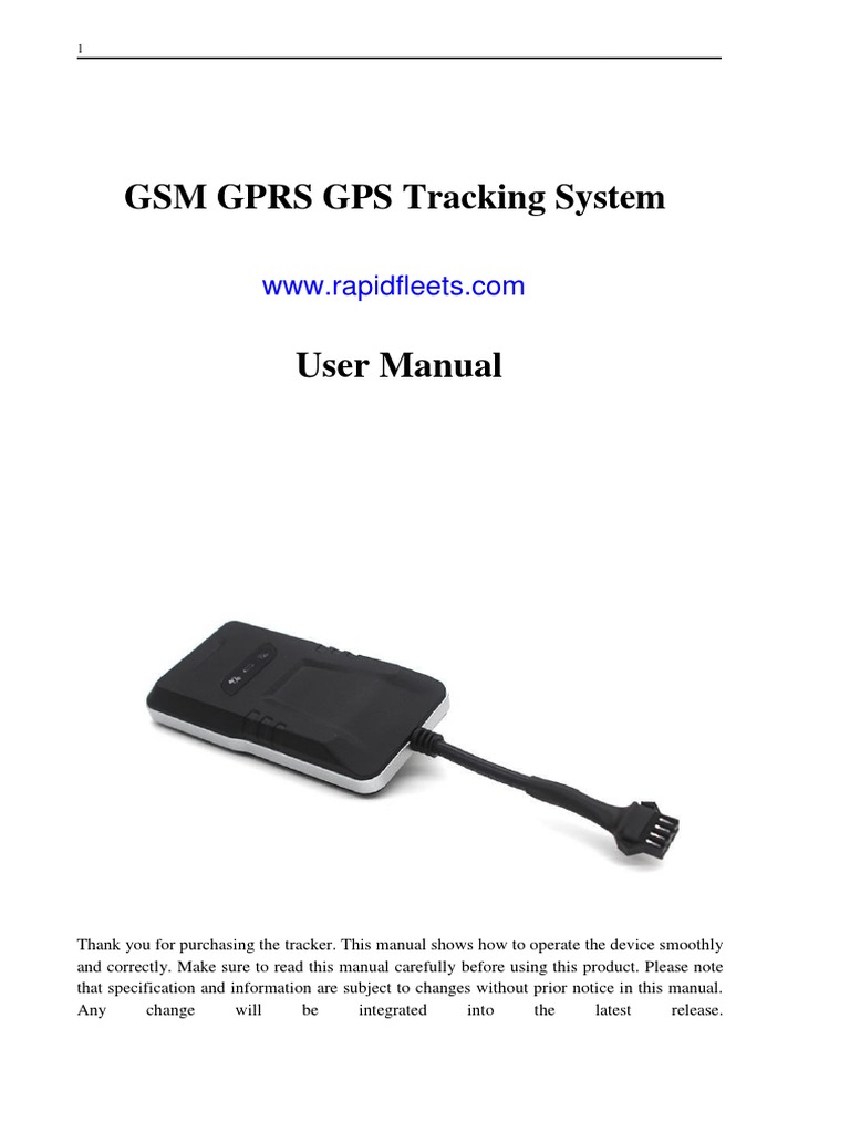 g05 Gps Vehicle Tracker gt05 For Car and Truck PDF | PDF | General Packet Radio Service | Mobile ...