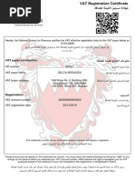 Company Registration certificate-UK | PDF