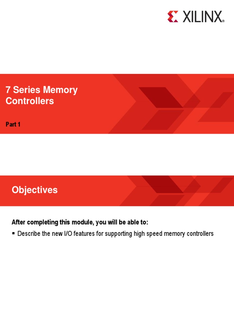 7 Series Memory Controllers | PDF | Field Programmable Gate Array ...