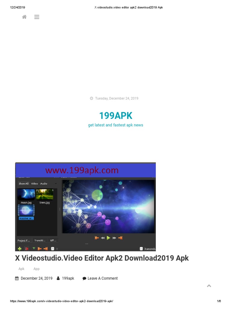 X Videostudio - Video Editor Apk2 Download2019 Apk | PDF | Ios | Mobile App