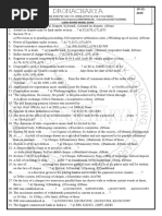 Co-operative Bank Exam Model Paper | PDF | Cheque | Banks