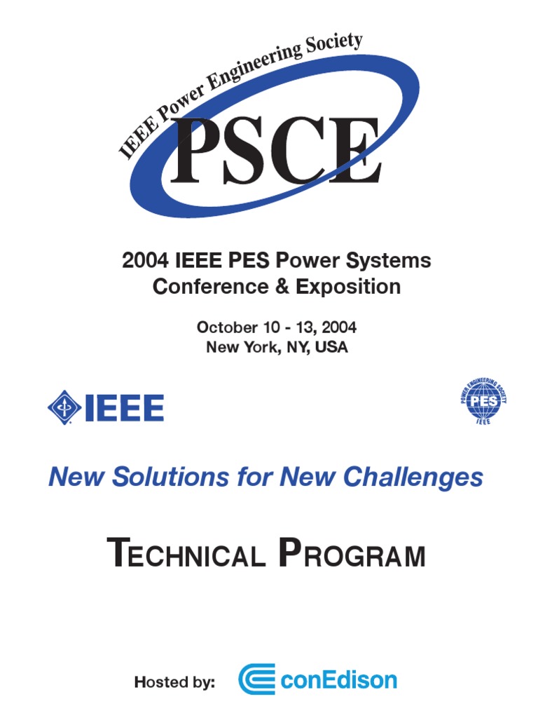Psce Conference | PDF | Electric Power Transmission | Electric Power System