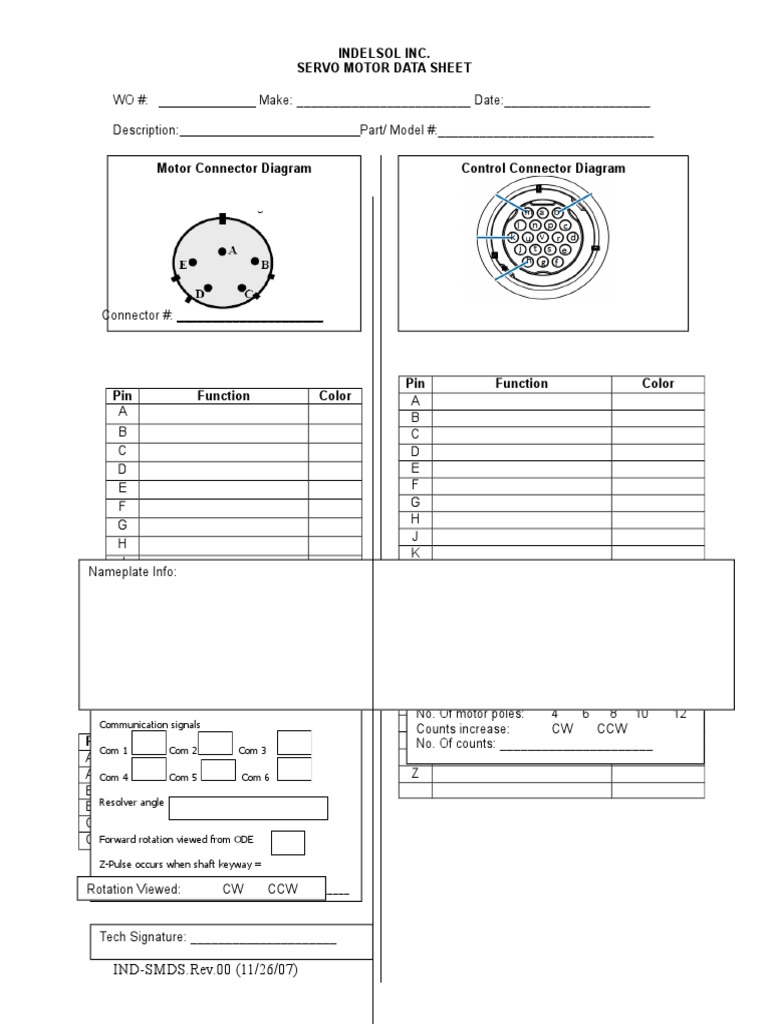 Vickers SERVO DATA SHEET | PDF | Electrical Engineering | Manufactured ...