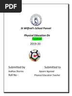 Football Project File Class 12 Physical Education | PDF | Lionel Messi ...