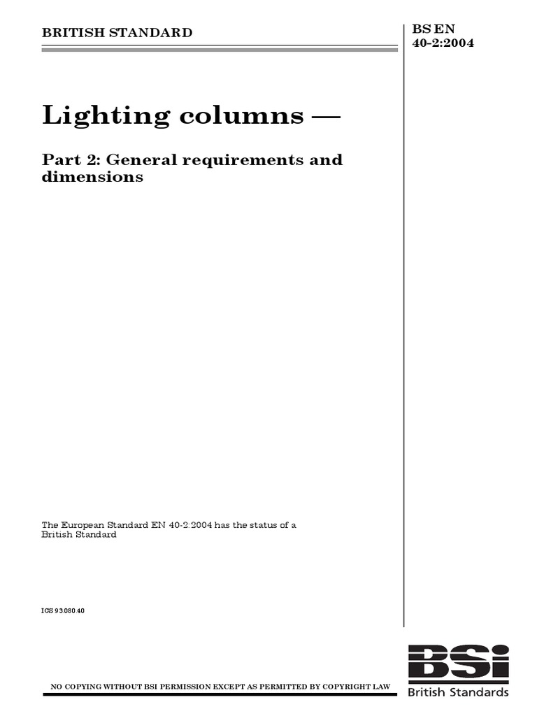 Bsen 40-2 PDF | PDF | Structural Steel | Engineering