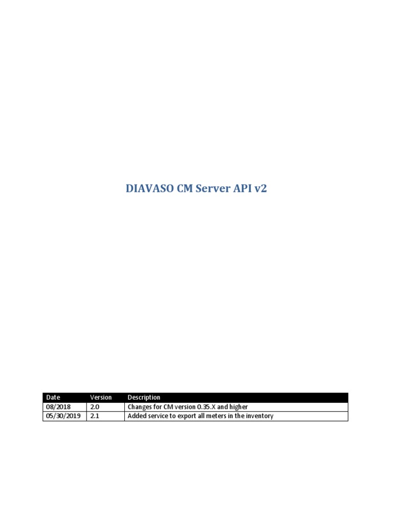 Server API v2 | PDF | Hypertext Transfer Protocol | Json