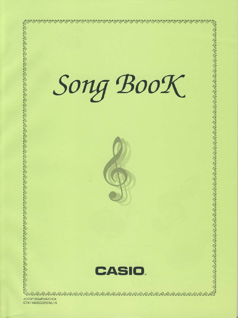 Song Book - Casio | PDF