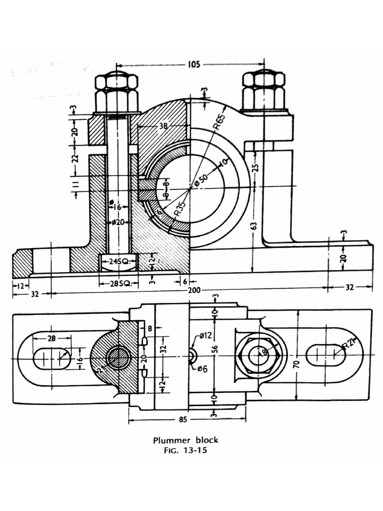 Machine Drawing | PDF