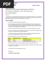 Labour Bill Format | PDF