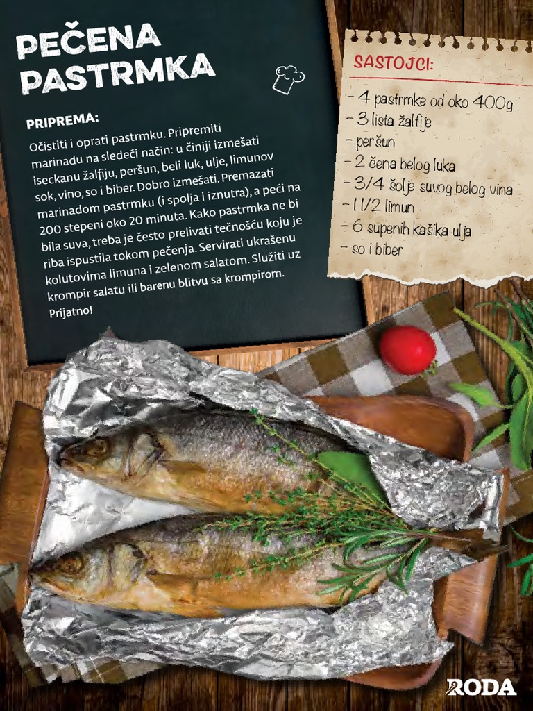 Recepti RODA Riba PDF | PDF