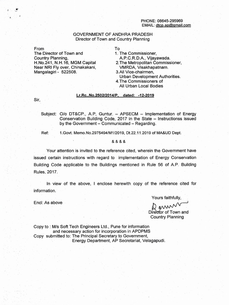 APSECM - Implementation of Enery Conservation Building Code 2017 in AP ...