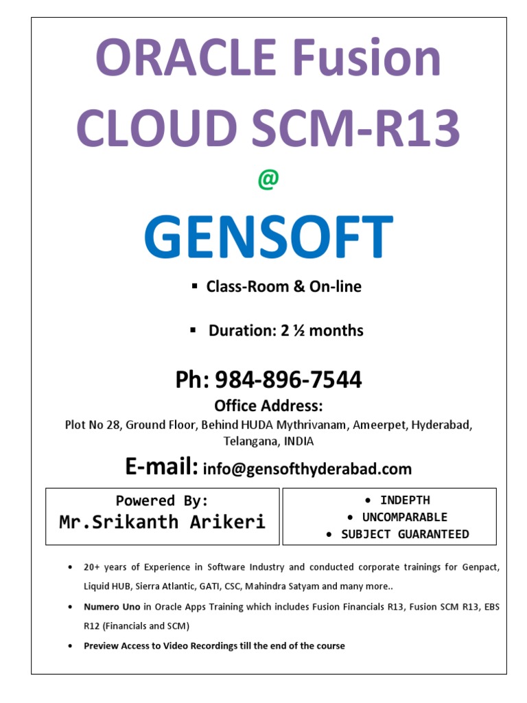 Oracle Fusion Cloud SCM R13 1 | Download Free PDF | Accounts Payable | Invoice