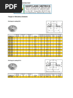 Dimensions of ISO PN 16 Flanges | PDF | Mechanical Engineering | Plumbing