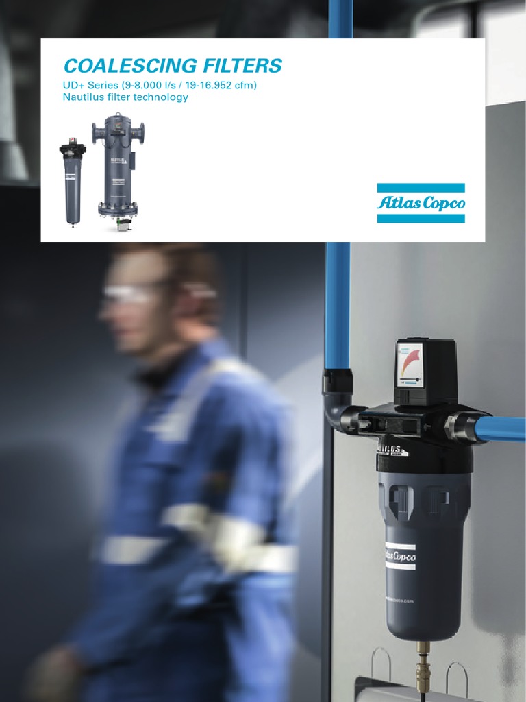 Atlas Copco UD+ Brochure | PDF | Filtration | Aerosol