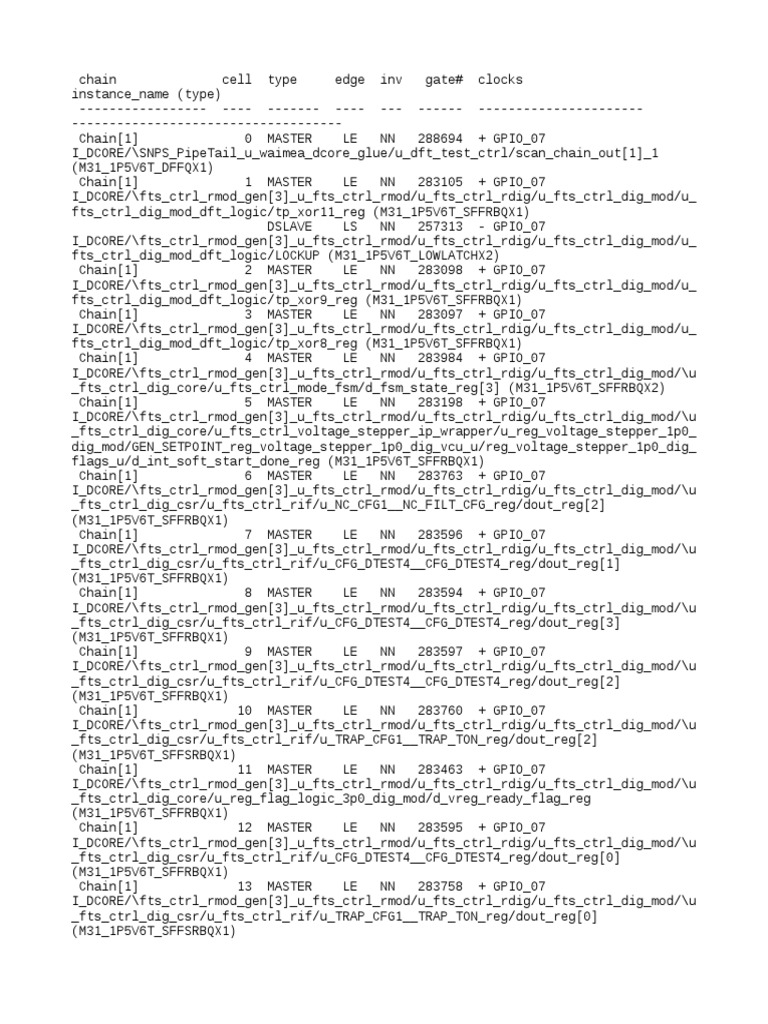 Scan Cell - RPT | PDF | Technology & Engineering