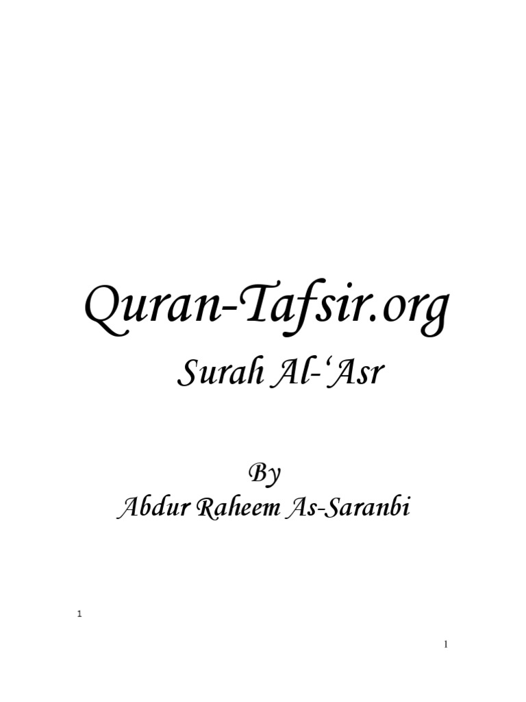 Asr | PDF