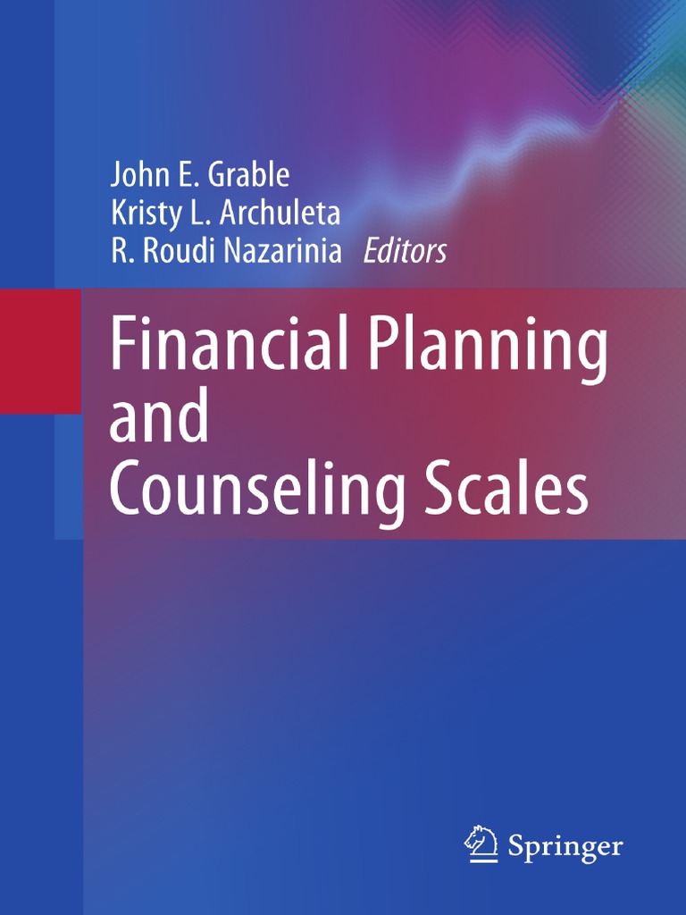 Financial Planning and Counseling Scales PDF | PDF | Validity ...