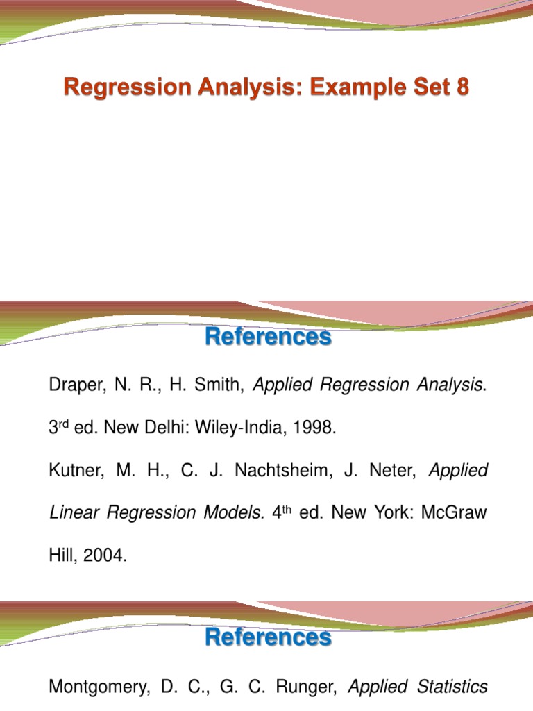 Solutions Regressiontutorial Pdf Errors And Residuals Coefficient Of Determination
