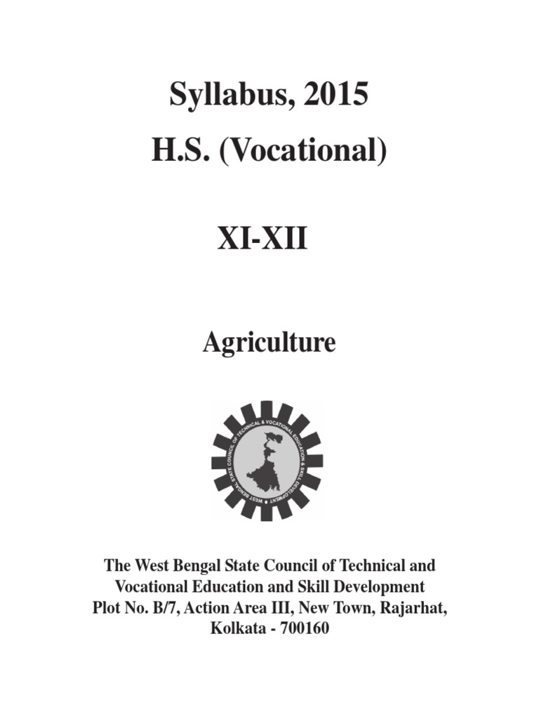 Syllabus Agriculture PDF | PDF | Agriculture | Nature