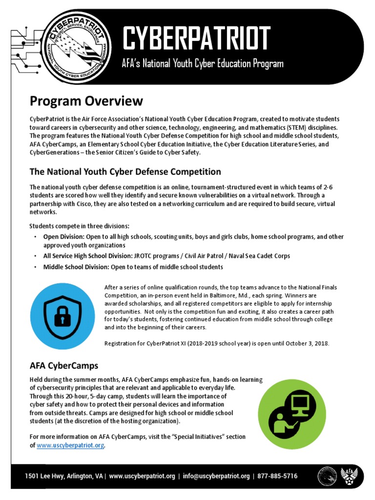 CyberPatriot PDF | PDF | Windows 10 | Computer Security