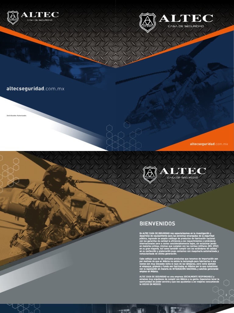 Altec Catalogo | PDF | Rifle | México