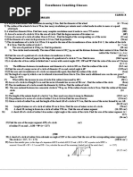 IGCSE 0580 Formula Cheat Sheet 2025 (By Ginger Mathematician ...