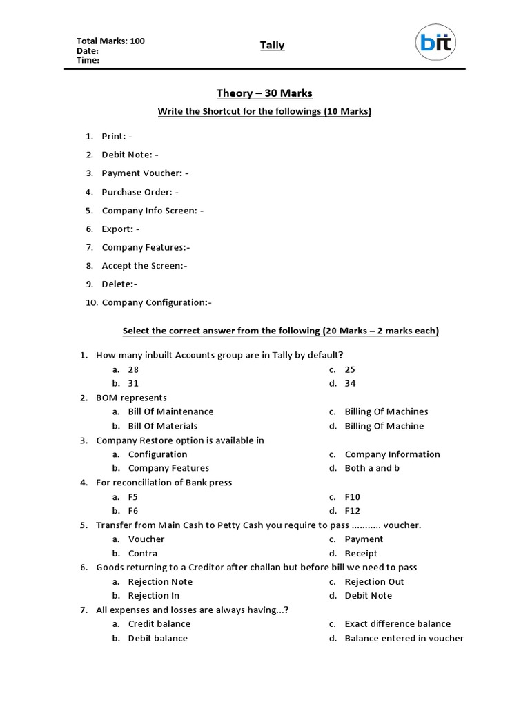Tally Paper | PDF | Debits And Credits | Corporations