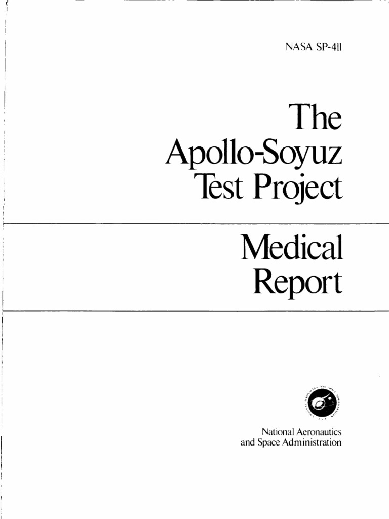 The Apollo-Soyuz Test Project Medical Report | Download Free PDF ...