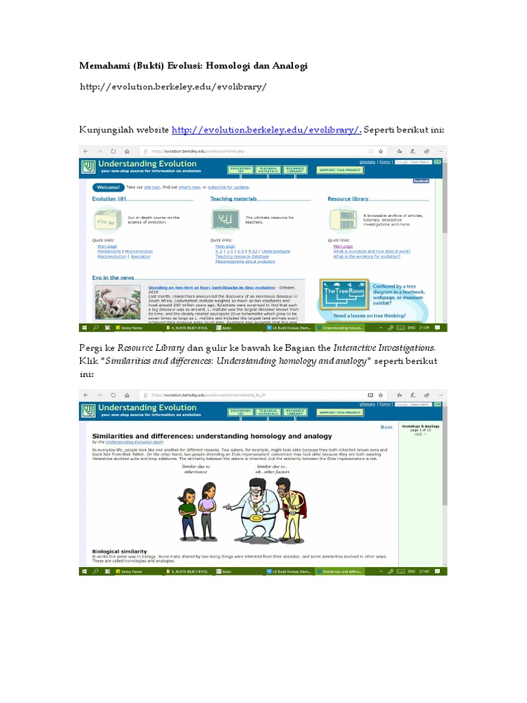 Homologi vs Analogi: Memahami Evolusi | PDF