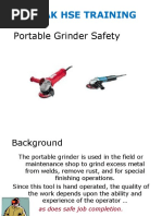 Grinder Safety and Training Guidelines | PDF | Grinding (Abrasive Cutting)