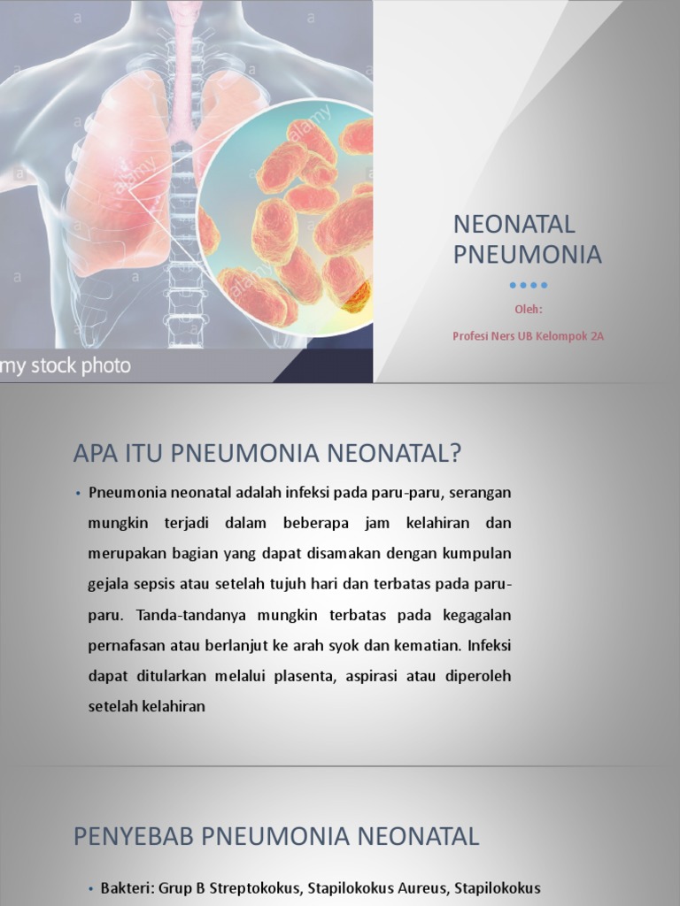 Neonatal Pneumonia | PDF